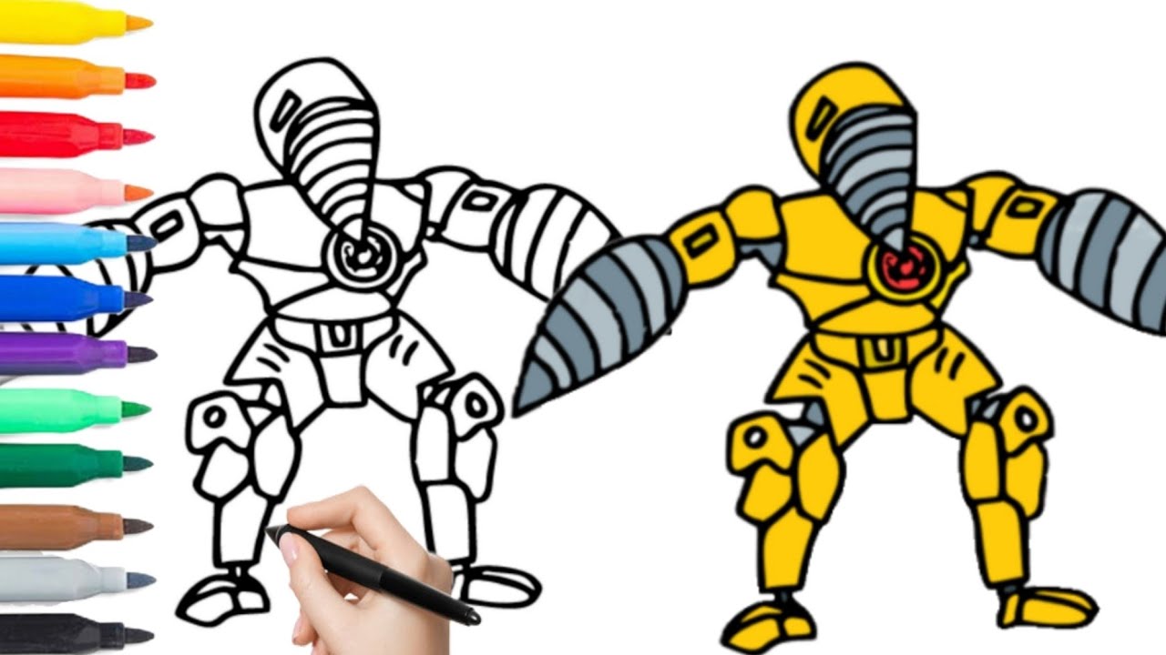 @easydrawingbyuzma How to draw Titan Drill Man | Skibidi Toilet ...