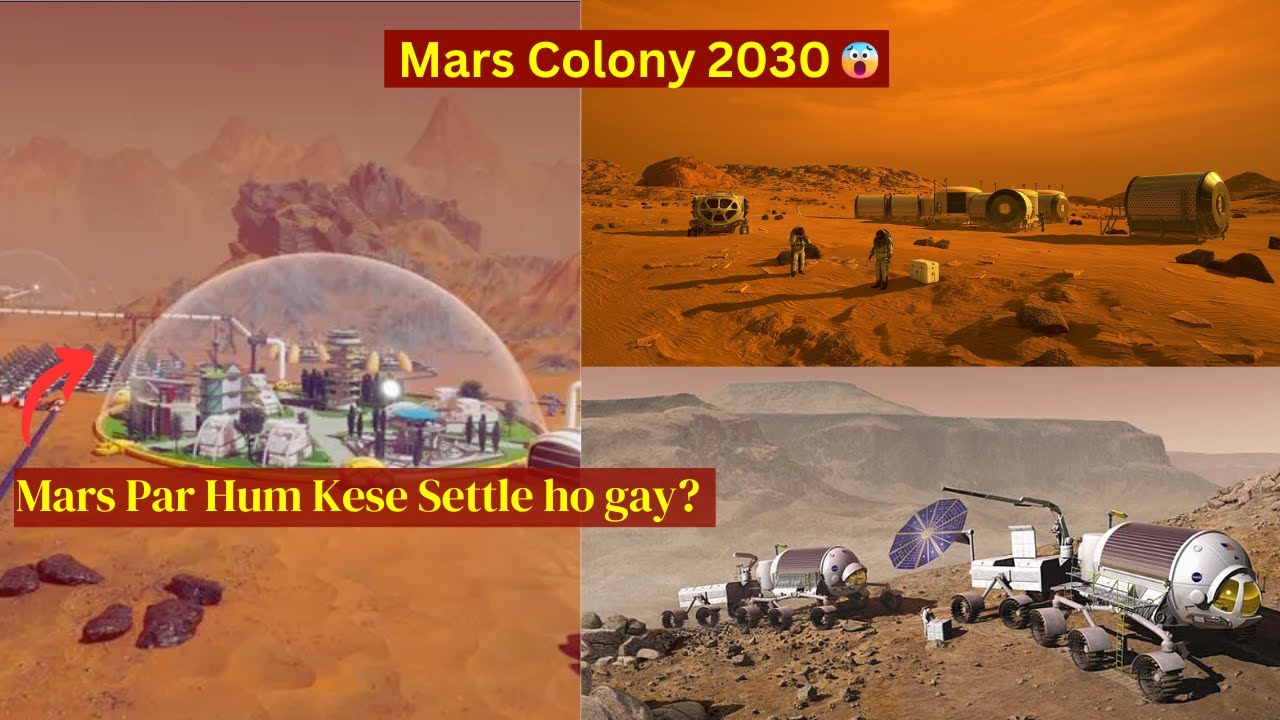 Insane Plan To Colonize Mars by NASA and SpaceX - YouTube