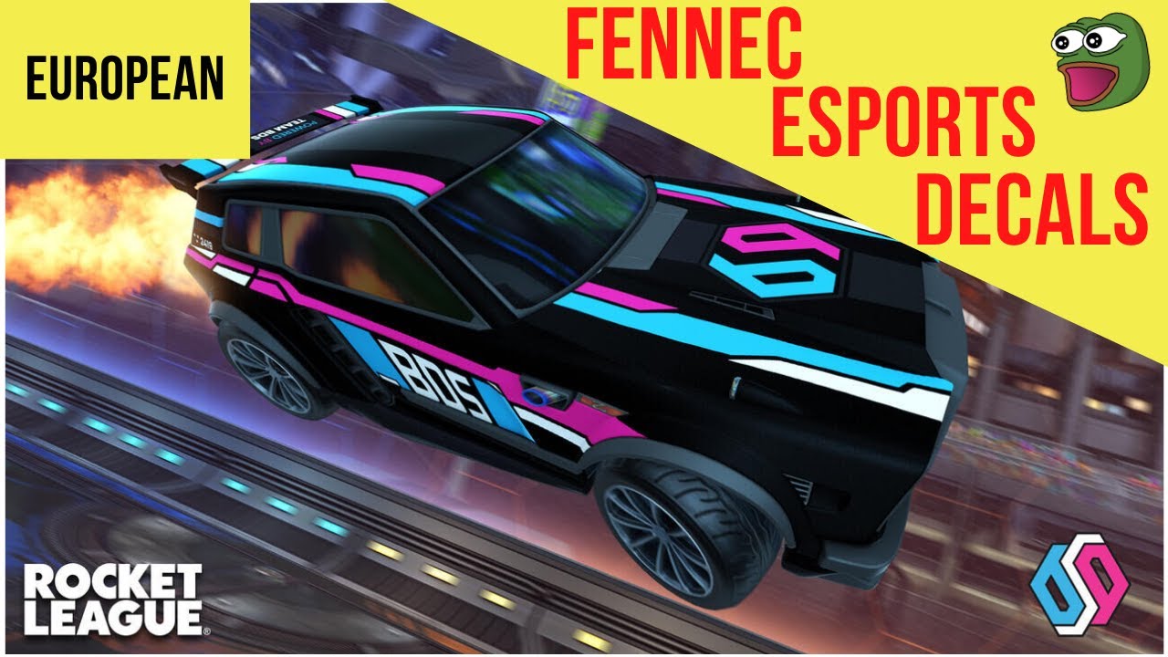 European Fennec Esports Decals - YouTube
