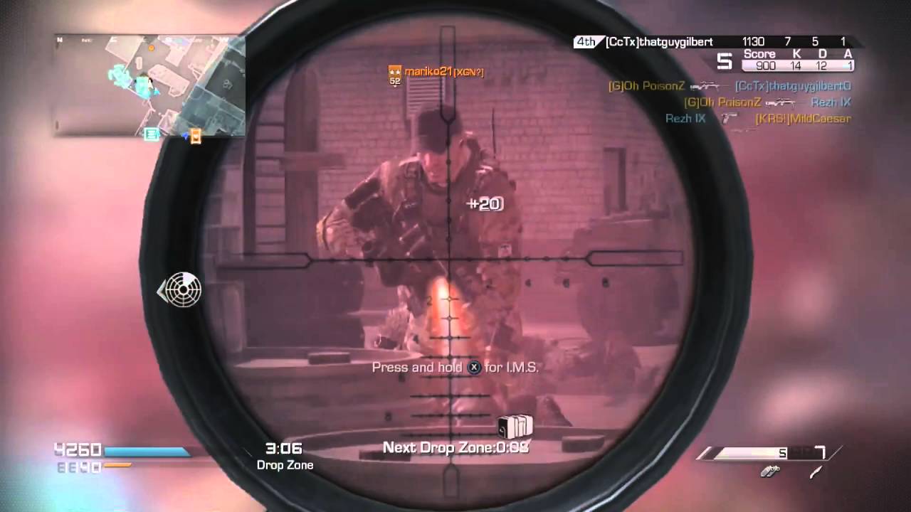 Hybrid` [COD Online Trickshot + Ghosts Triple] - YouTube
