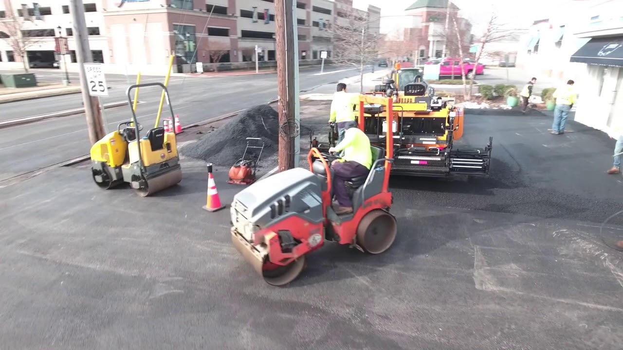 AC Paving Melting Pot & Fly higher drones llc - YouTube