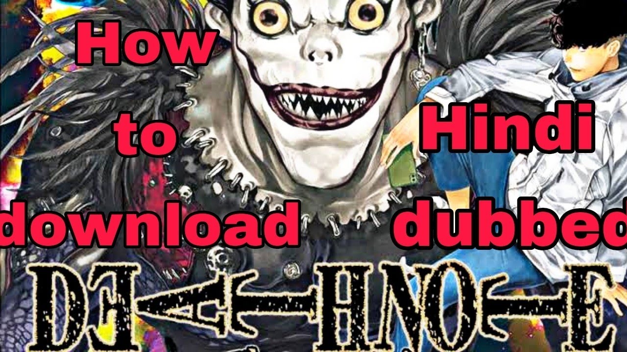 ||How to download|| ||DEATH NOTE|| in hindi dubbed|| - YouTube