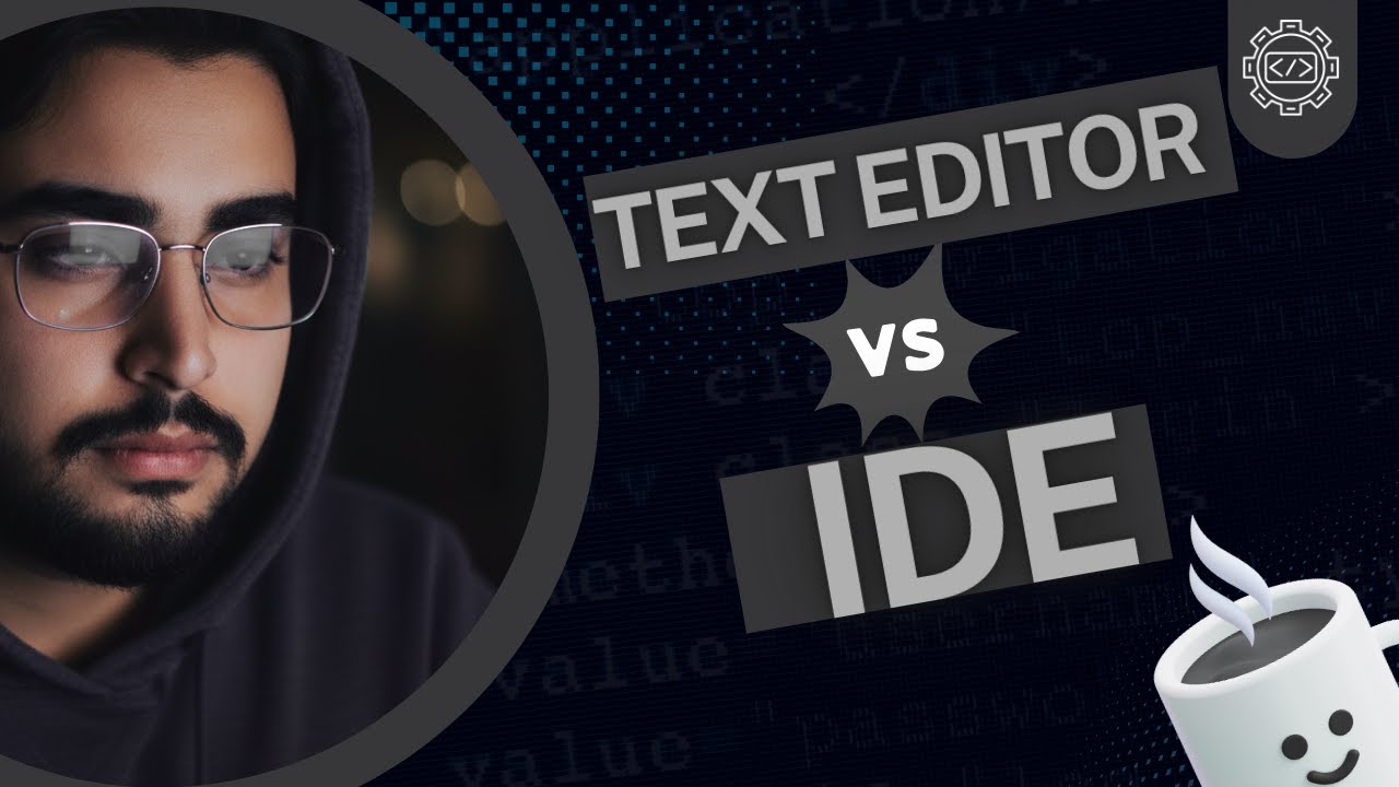 كيف تبرمج 10 مرات أسرع؟ (IDE vs Text Editor) - YouTube
