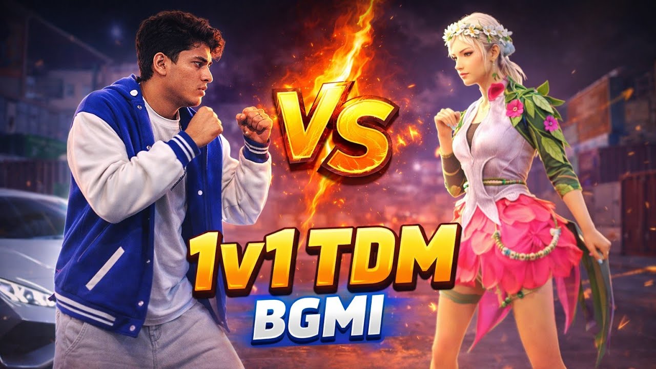 Jonathan Gaming vs Girl Gamer 😱 1v1 TDM | Who Wins? @JONATHANGAMINGYT ...