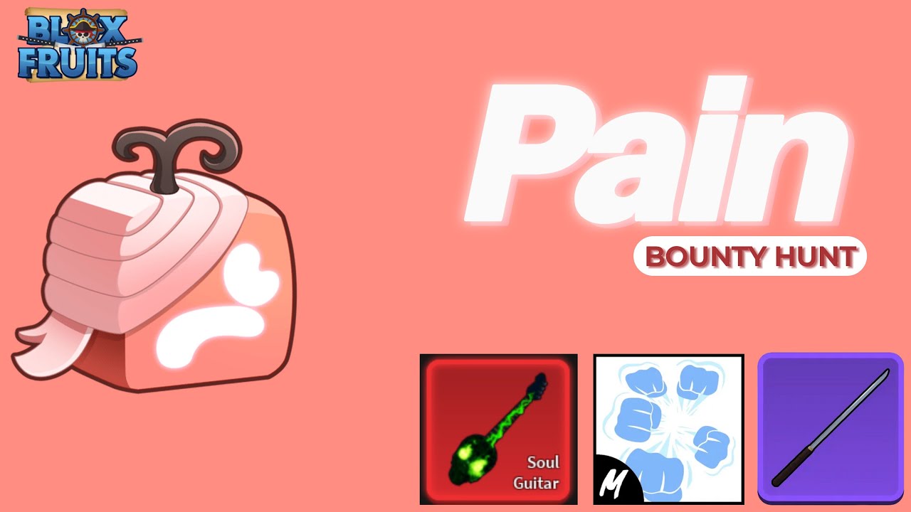 Pain/Paw + Gravity Cane | Bounty hunting | Paw OPM? | Blox fruits ...