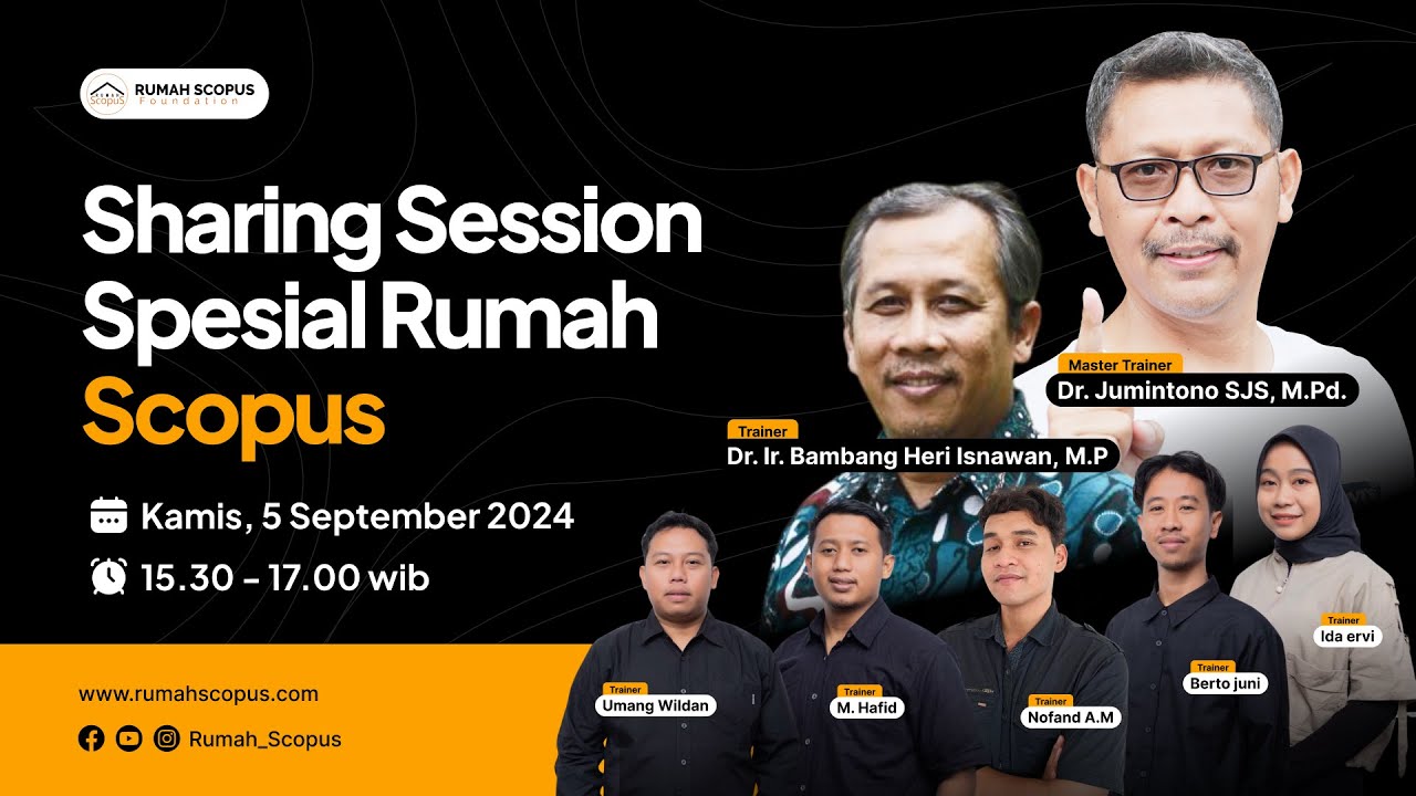 Webinar Diskusi & Tanya Jawab Rumah Scopus 5 September 2024 - YouTube