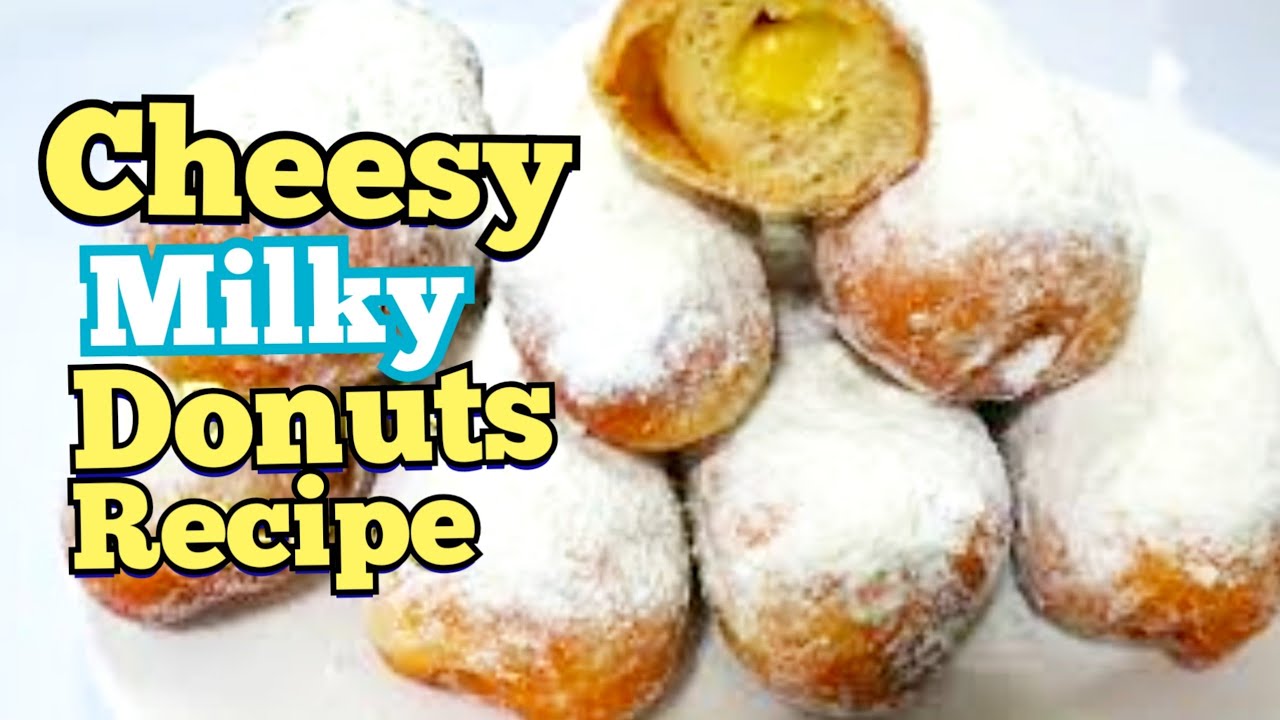 Cheesy Milky Doughnuts | #GlenJ #cheesymilkydoughnuts - YouTube