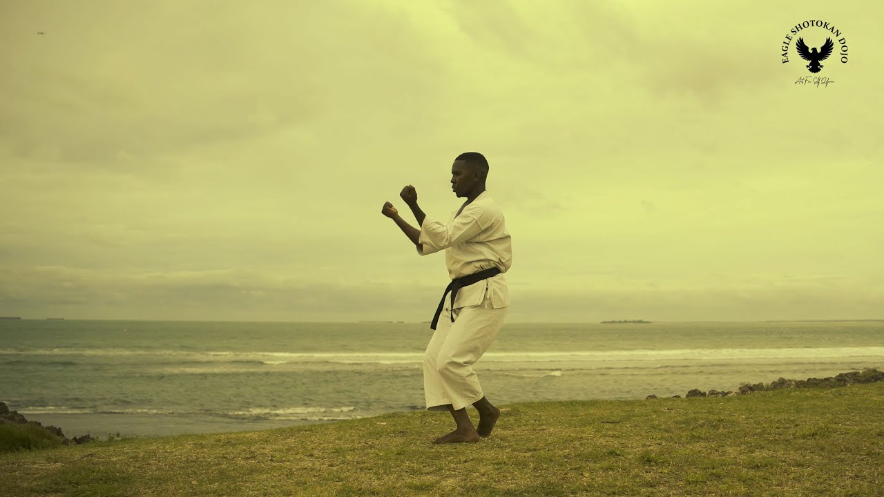 Eagle Shotokan GANKAKU kata By Sensei Miraji - YouTube