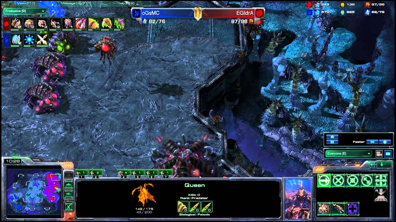 [MLG] HD Starcraft 2 EG.Idra v oGs.MC g3 - YouTube