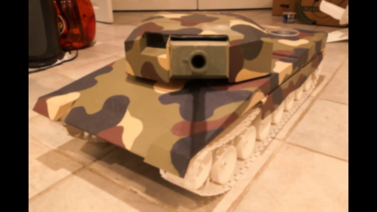 RC Leopard 2A4 Test #2 - YouTube