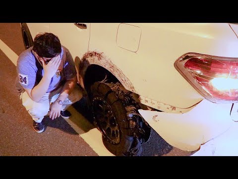DUBAI VLOGGER'S NEAR FATAL CAR ACCIDENT...