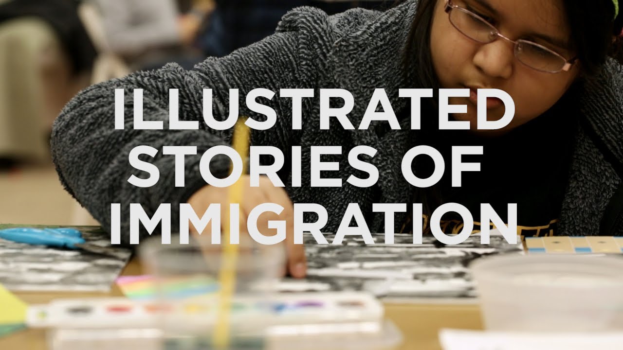 Kids Craft Comics To Explore Immigration Fears | NPR Ed | NPR - YouTube