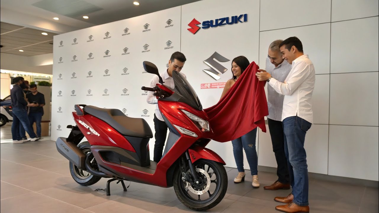 2025 Suzuki Burgman 180 – Finally Launched - YouTube