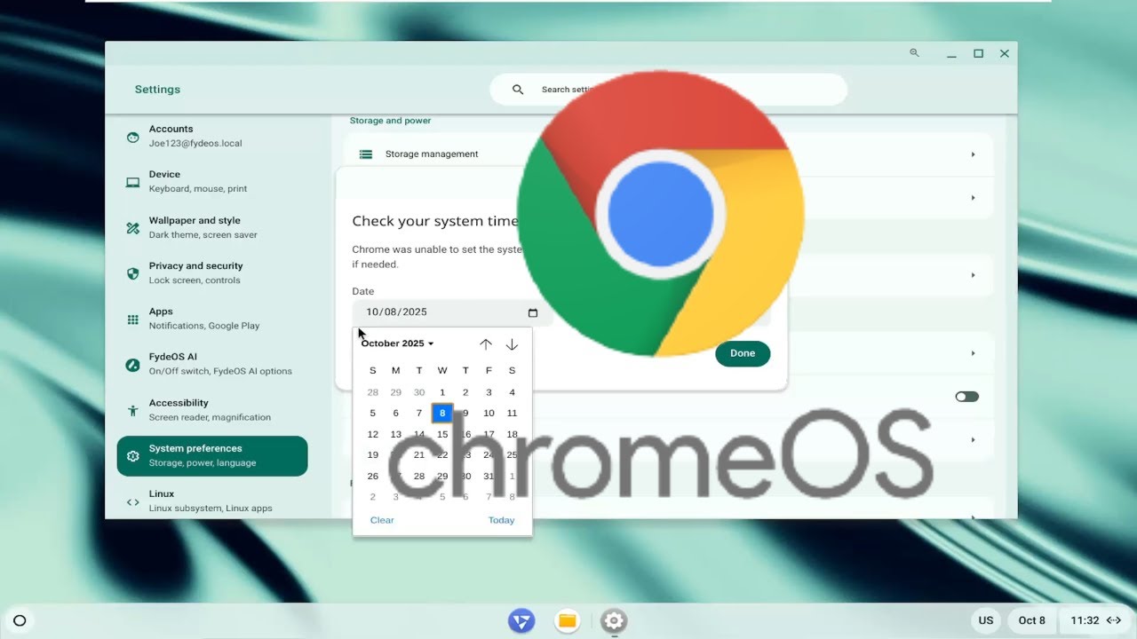 How To Fix Incorrect Date and Time on Chromebook [Guide] - YouTube
