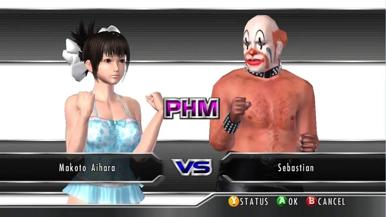 ランブルローズ XX 藍原誠 vs セバスチャン Rumble Rose XX Makoto Aihara vs Sebastian PHM ...