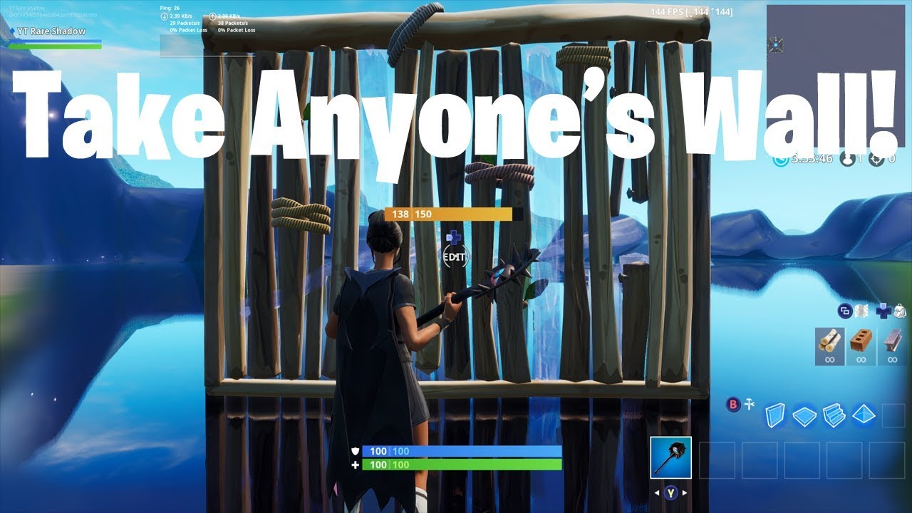 How to do Ghost Ayden's New Wall Replace EXPLOIT in Fortnite! (Fortnite ...