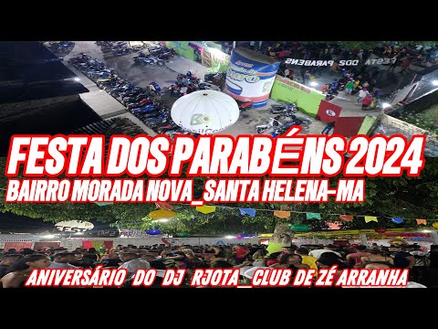 FESTA DOS PARABÉNS 2024_RADIOLA DOCE MENINA DIAS 24 E 25 DE DEZEMBRO_ANIVERSÁRIO DO DJ R.JOTA