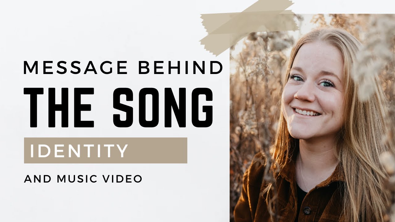 Message Behind My Original Song Identity and Official Music Video - YouTube