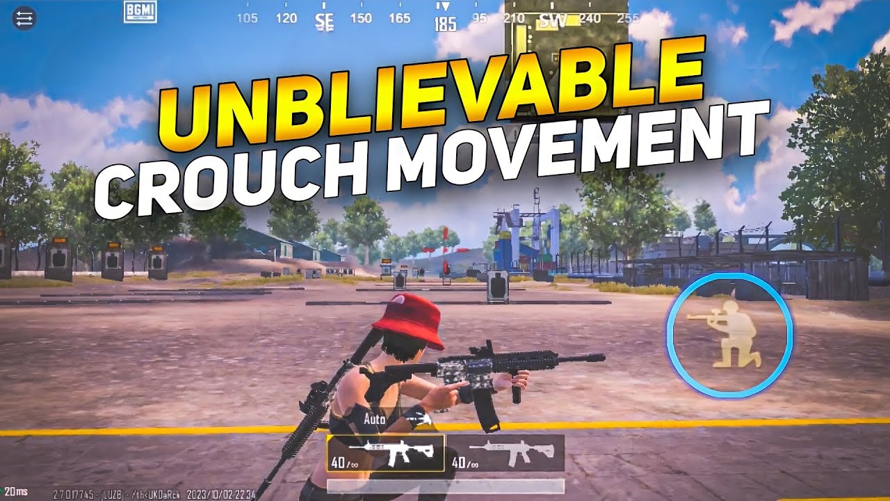 Practice You Need Untraceable Crouch Movement 🔥/#bgmi - YouTube