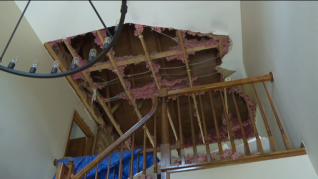 Centennial family displaced, home uninhabitable following lightning ...
