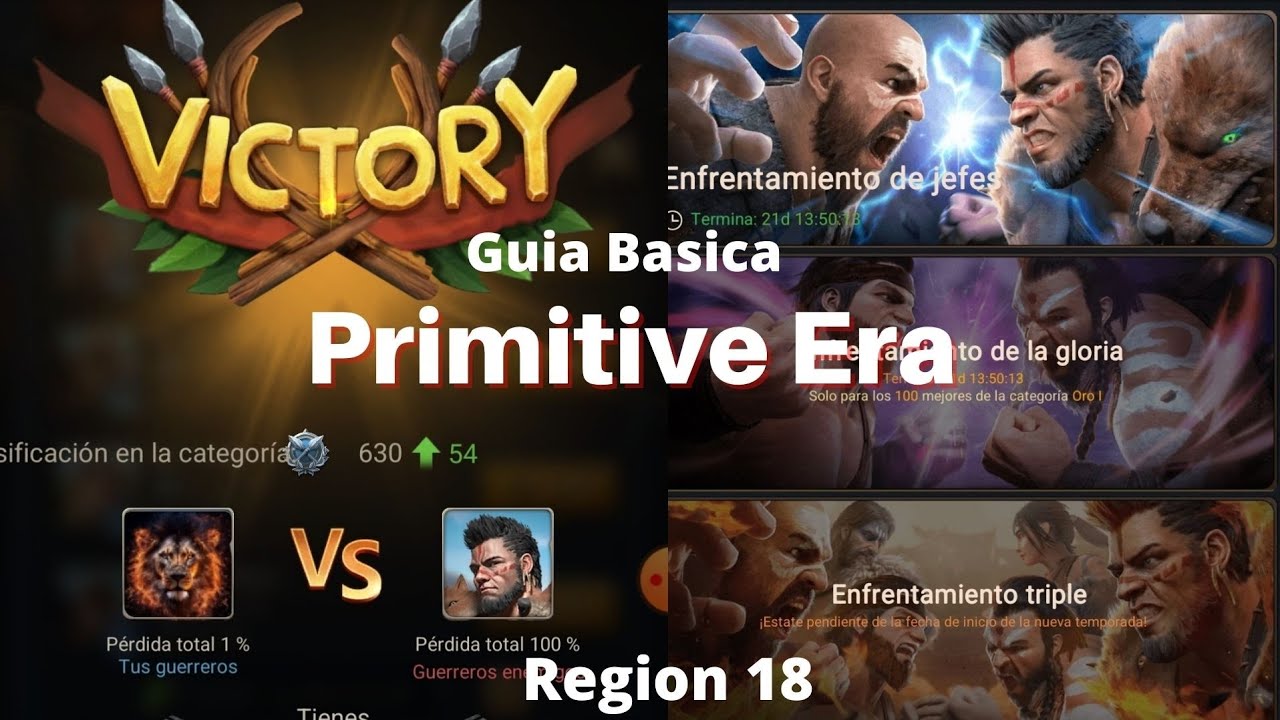 Primitive Era - 🪓 Arena Rocosa 🪓 - Guia Basica - YouTube