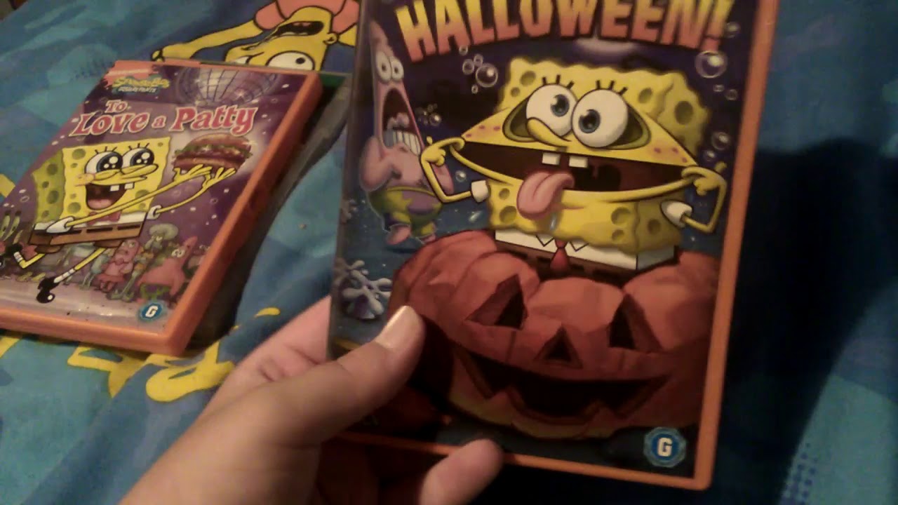 My SpongeBob SquarePants DVD collection (2019 version) - YouTube