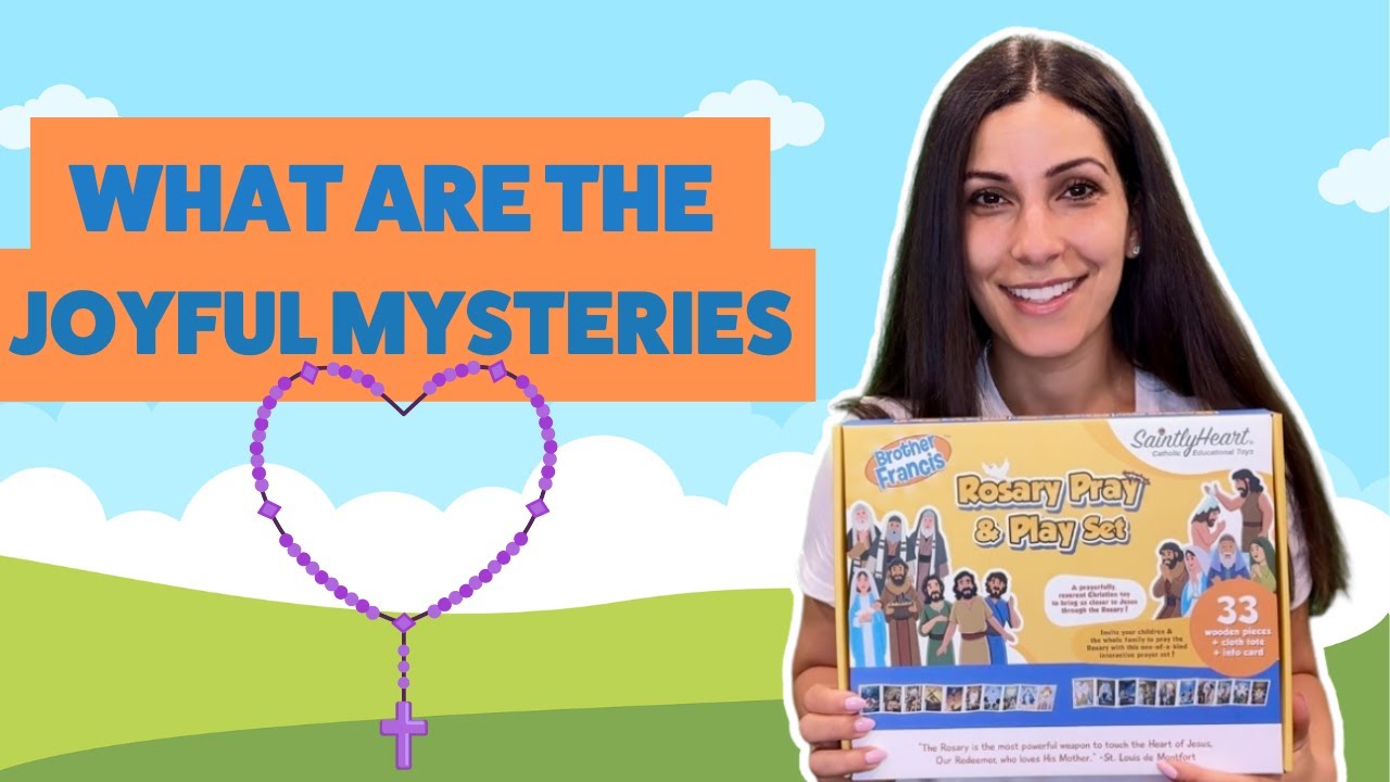 The Joyful Mysteries of the Rosary | Explained for Kids! - YouTube