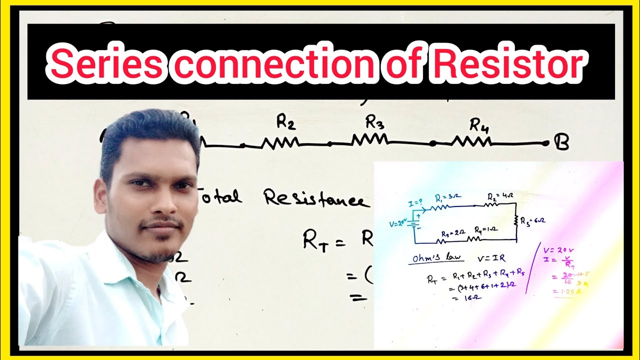 Series connection of Resistors/ iti students/ iti project #electronic # ...