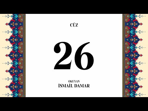 Sayfa Takipli Hızlı Mukabele 26. Cüz İsmail Damar (2020)