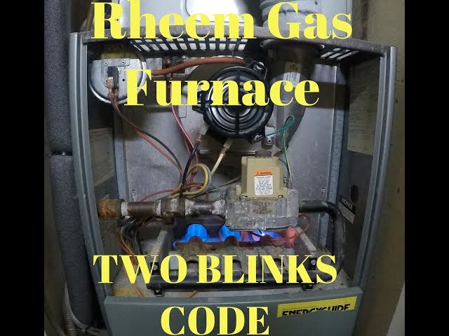 Rheem Criterion Gas Furnace Pilot Light | Shelly Lighting