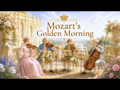 Mozart's Golden Morning ☀️ | Radiant Strings in the Palace Gardens