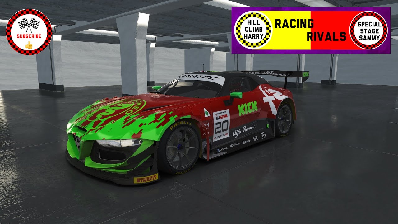 Alfa Romeo Giulia SWB Zagato GT3 - Bergrennen Schotten - Assetto Corsa ...