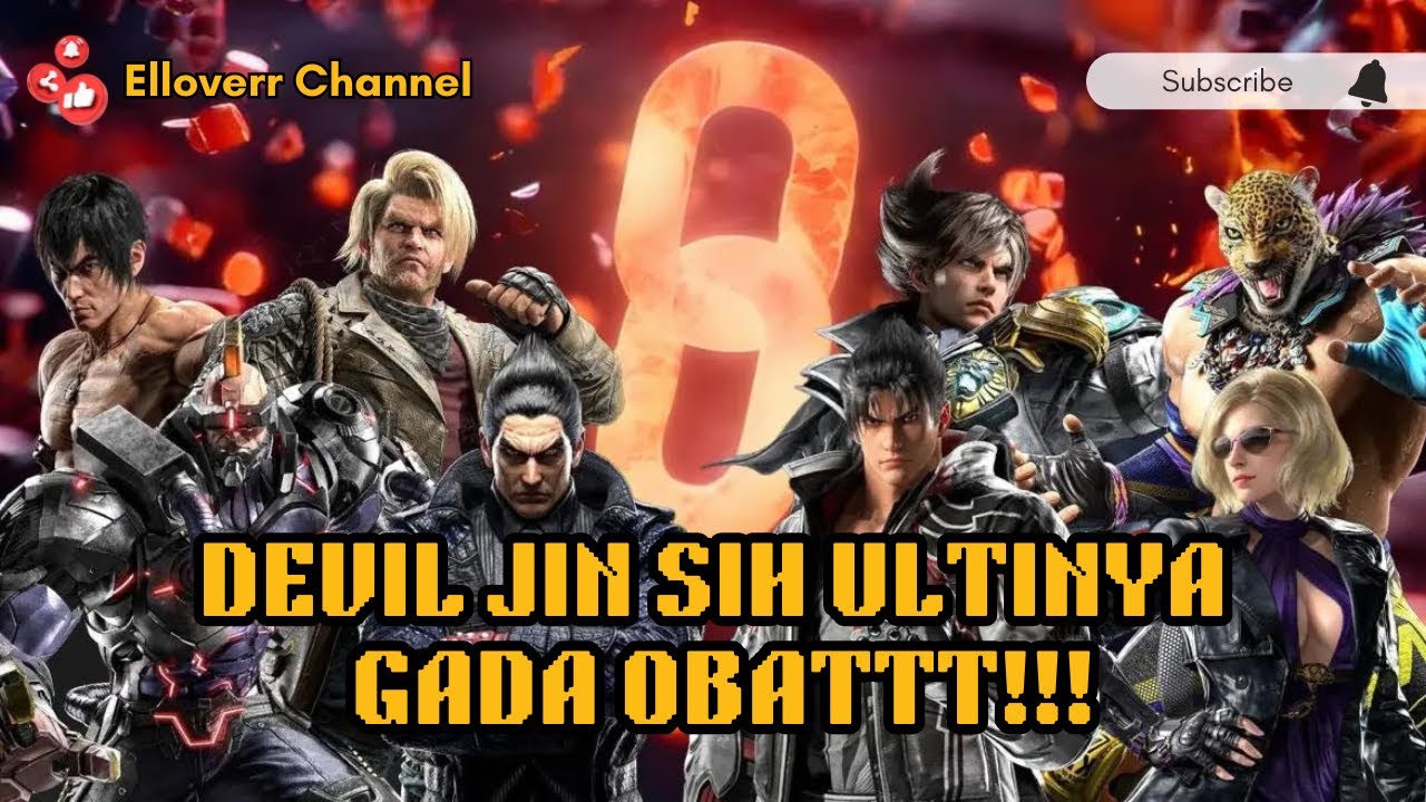 REVIEW SKILL SEMUA KARAKTER TEKKEN 8 PART 2 - DEVIL JIN KEREN PARAAHHH ...