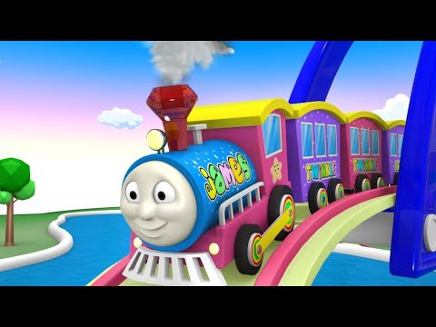 Thomas The Train Cartoon - Train Kids Toy Factory - YouTube