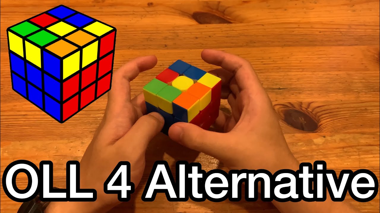 Fast Alternative OLL 4 Algorithm - YouTube