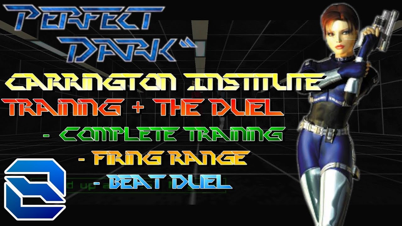 Perfect Dark [8] - Institute Training, Firing Range & Duel | Perfect ...