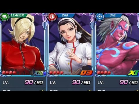 Kof All-Stars Ash, Maki, Magaki in League - YouTube