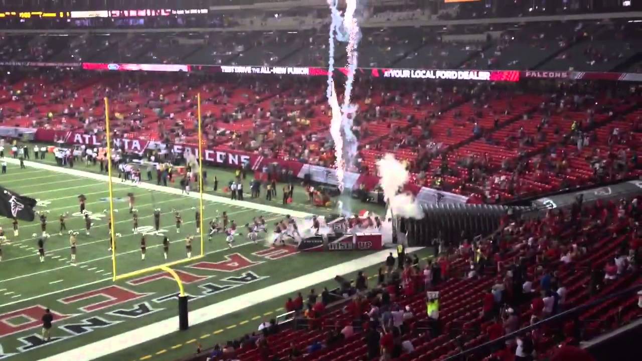 Atlanta Falcons Entrance - YouTube