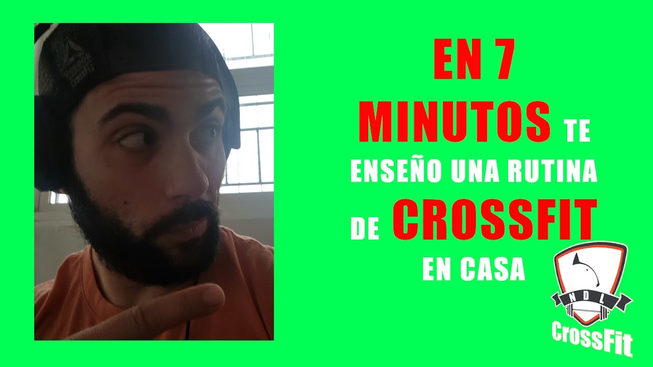 Rutina de CROSSFIT EN CASA para principiantes sin material - YouTube