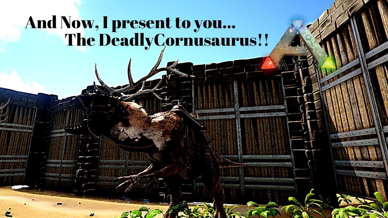 Ark: Cornusaurus (Mod) - YouTube