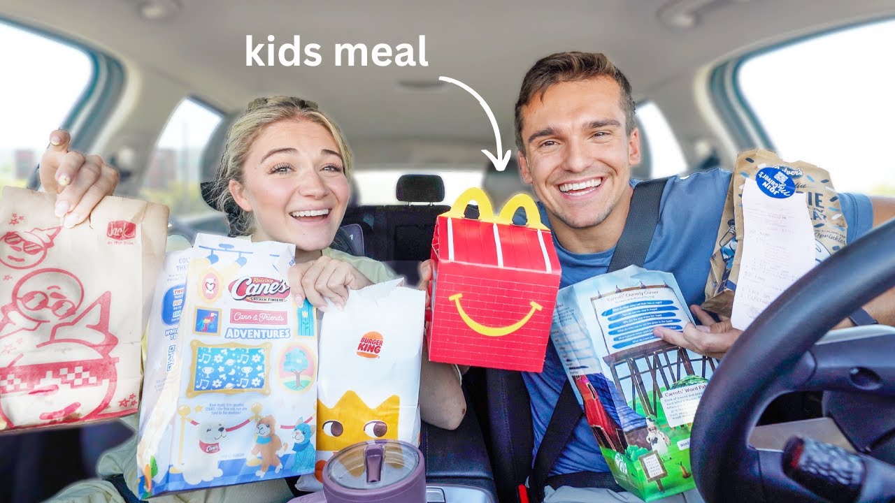 We Tried Every Fast Food Kids Meal - YouTube