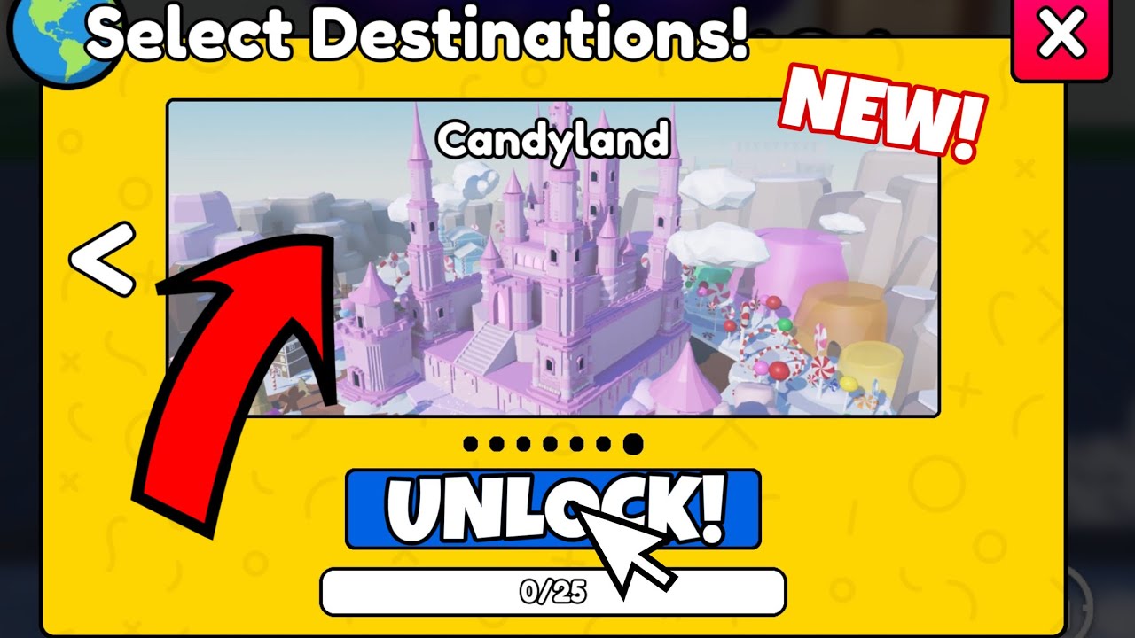 HOW TO UNLOCK NEW CANDYLAND | find the noobies morphs | NEW MAP UPDATE ...