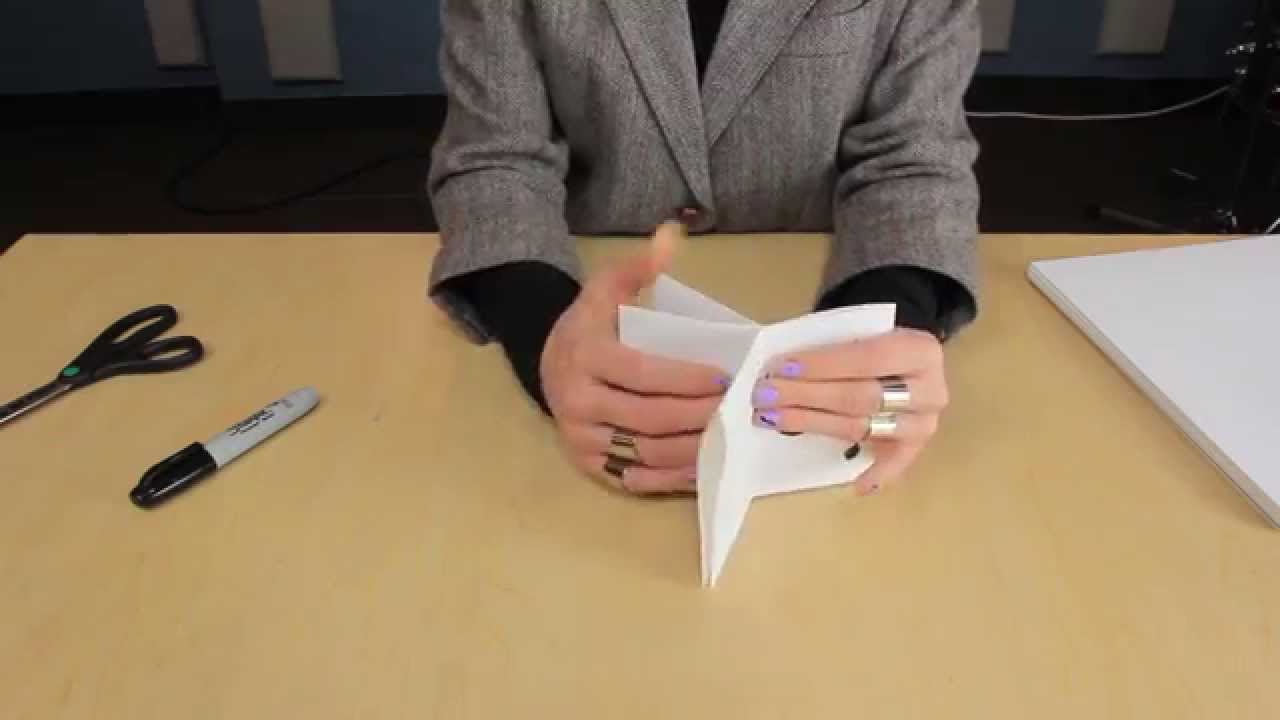 How To Make A Mini Zine - YouTube