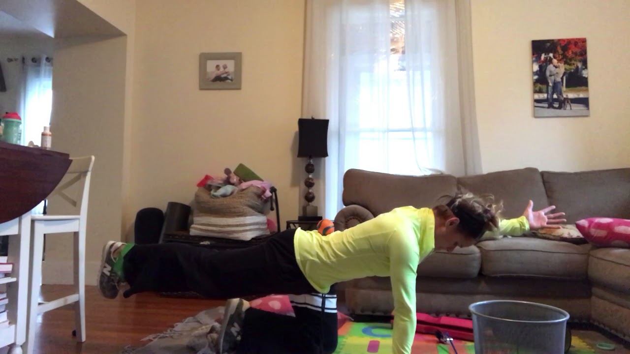 Bird dog + static Hold bear crawl - YouTube