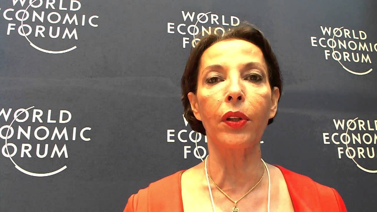 Raghida Dergham - Europe Davos Debates 2011 - YouTube