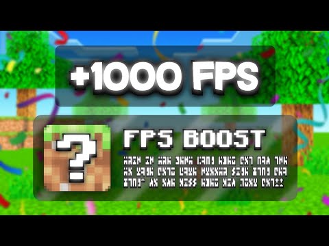 ULTIMATE FPS BOOST MCPE 1.21+ - YouTube