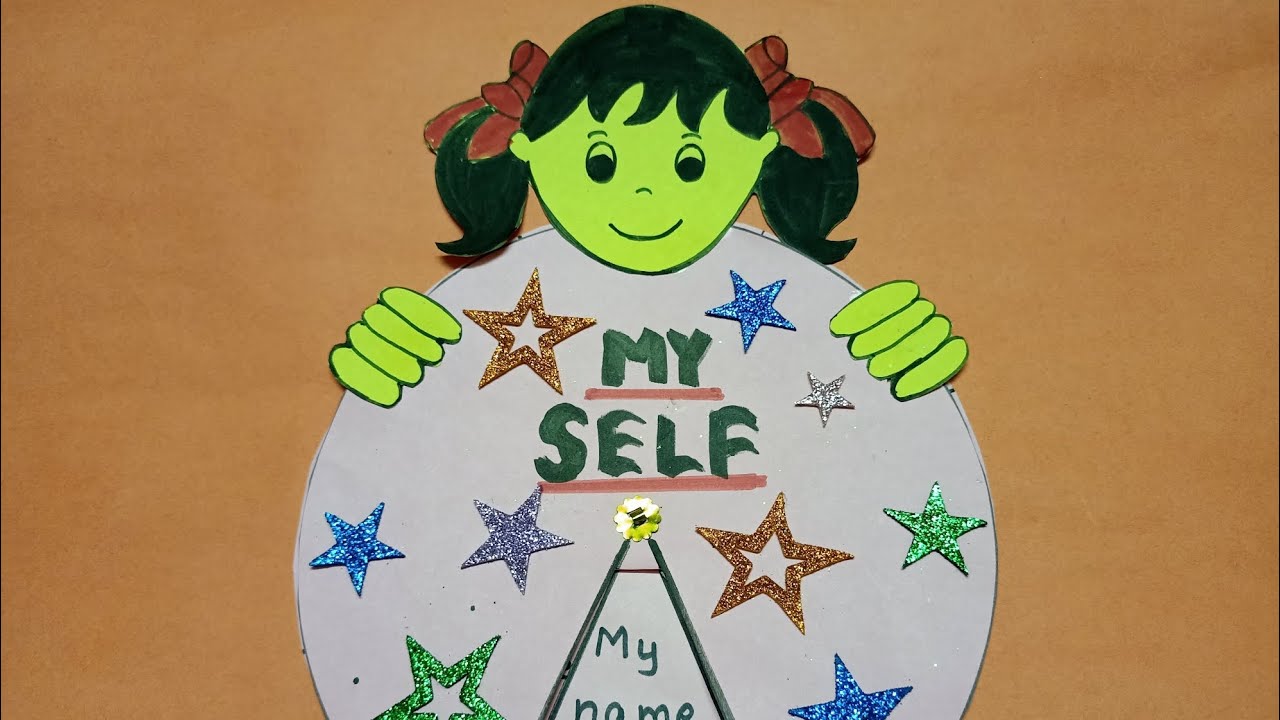 tlm, English tlm, tlm for primary school, english project, my self prop ...