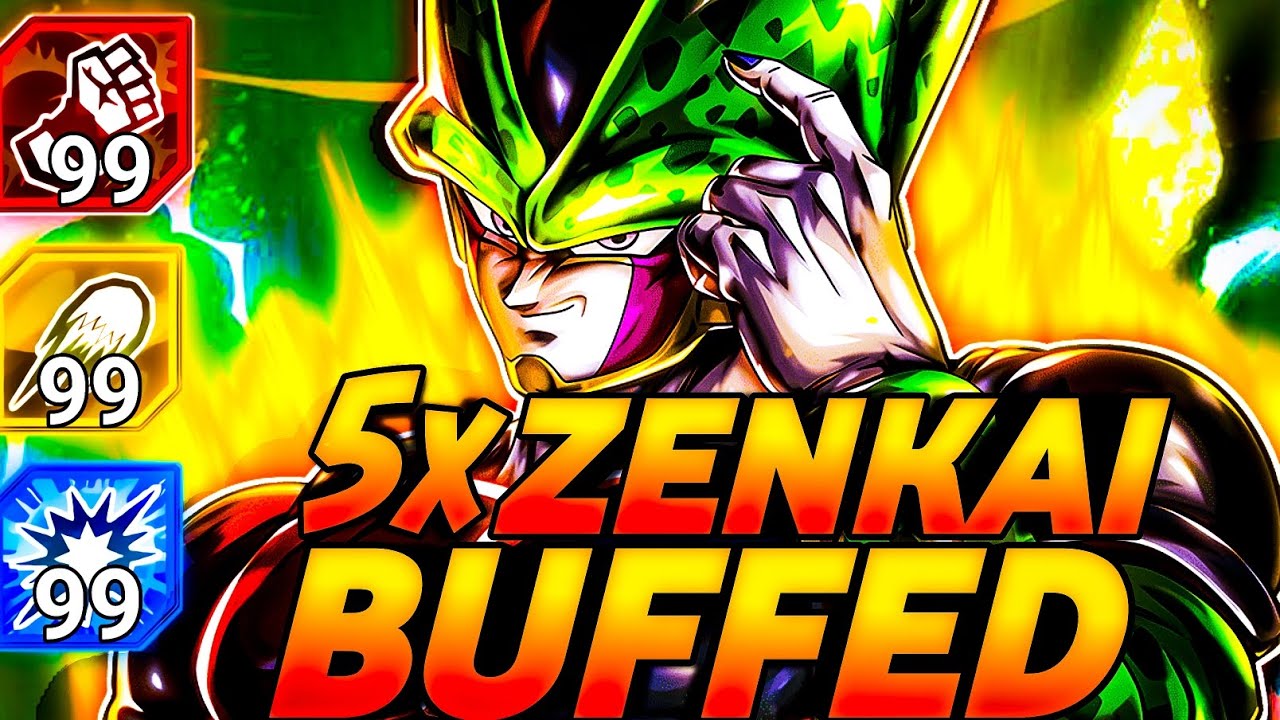 6062.89% ABILITY BONUS!! x5 ZENKAI BUFFED TO THE ULTRA PERFECT CELL ...