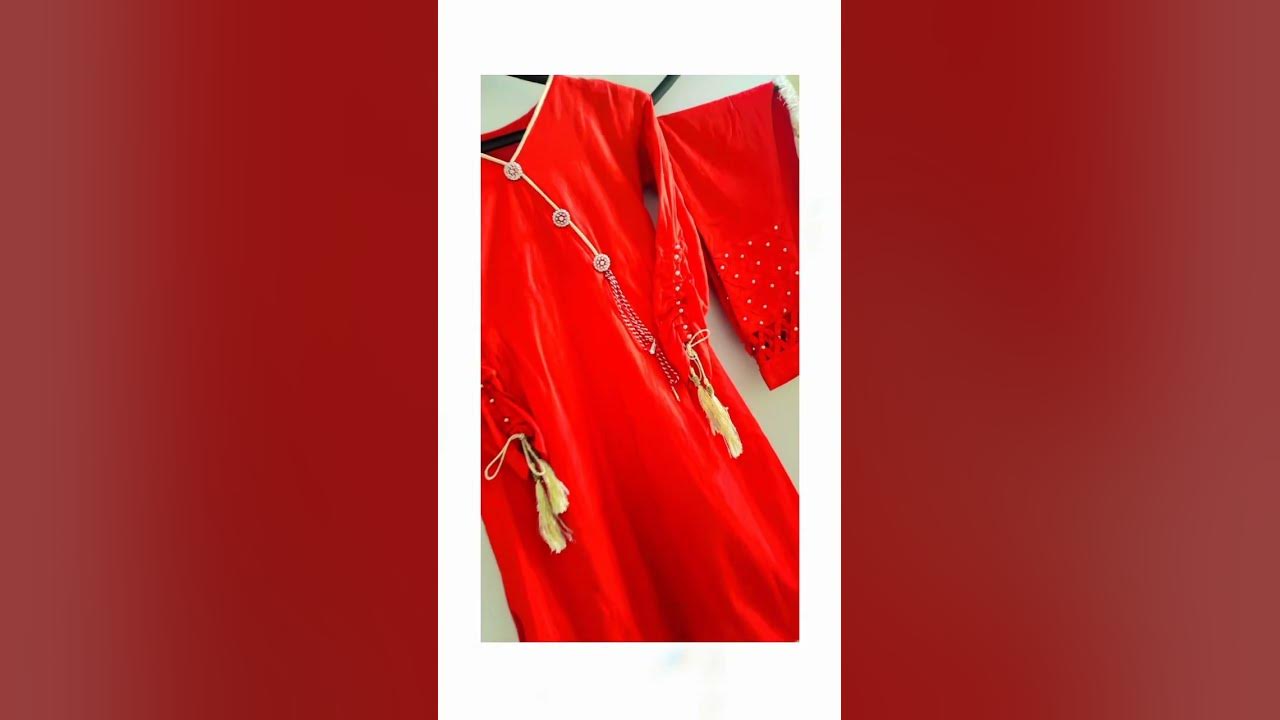 Summer Collection Part 6 Plain Short Frok With Pulse Design Trouser Shorts Youtubeshorts