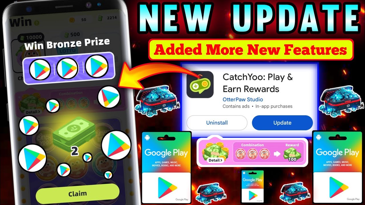 CatchYoo App New Update | Free Redeem Code | Free Redeem Code App ...